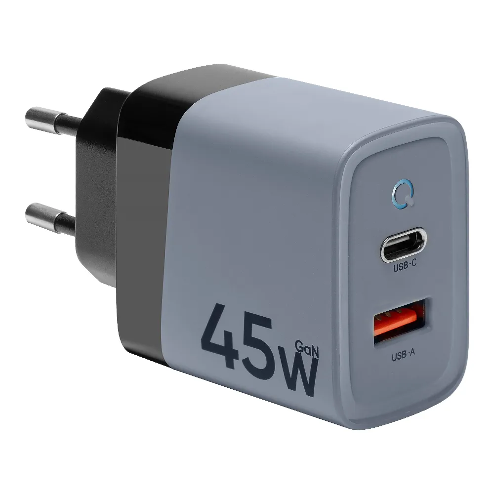 Tactical Microgrid Usb Type C Usb Type A Gan Hálózati Töltő Szürke